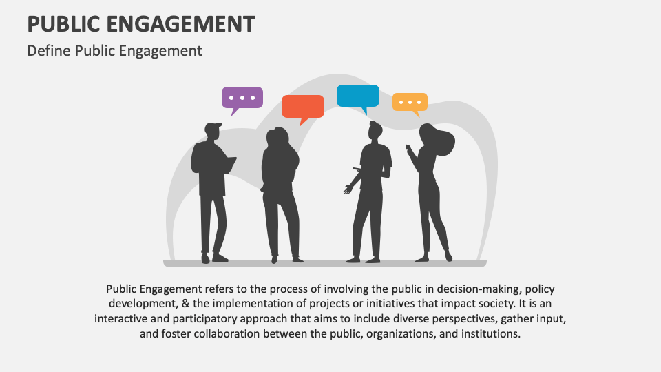 Public Engagement PowerPoint and Google Slides Template - PPT Slides
