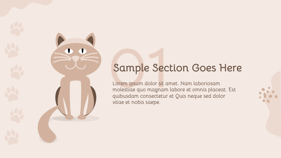 Cat Presentation Theme for PowerPoint and Google Slides - PPT Slides