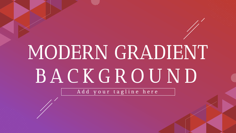 Free Modern Gradient Background Presentation for Google Slides and ...