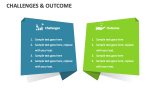 Challenges & Outcome Template for PowerPoint and Google Slides - PPT Slides