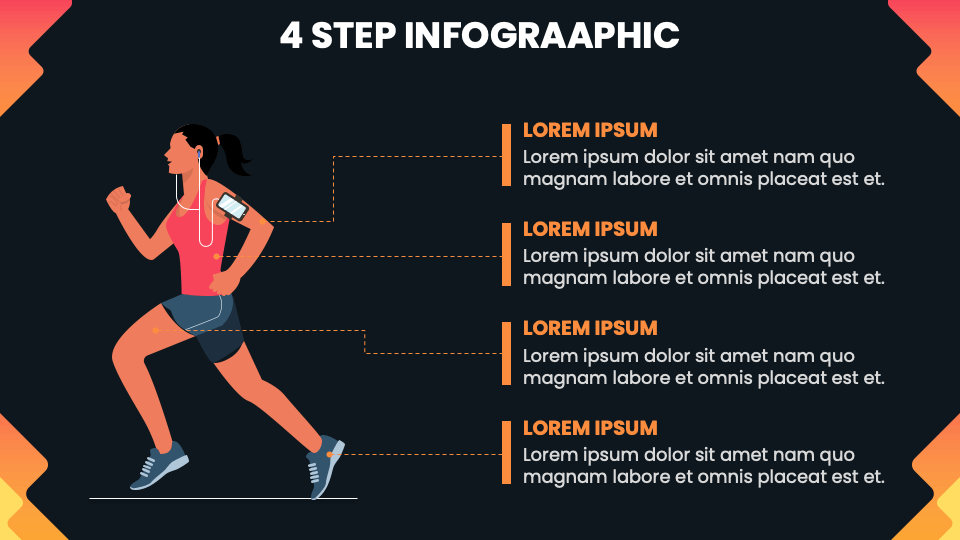 Free People Running Presentation Theme for Google Slides and PowerPoint