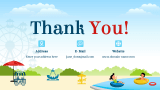 Free Water Park Presentation Theme for Google Slides and PowerPoint