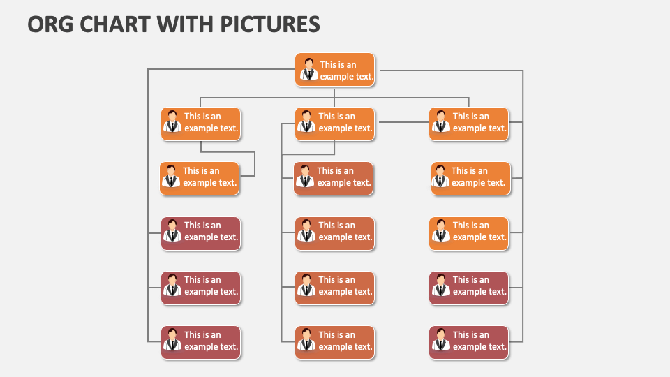 Org Chart with Pictures Template for PowerPoint and Google Slides - PPT ...