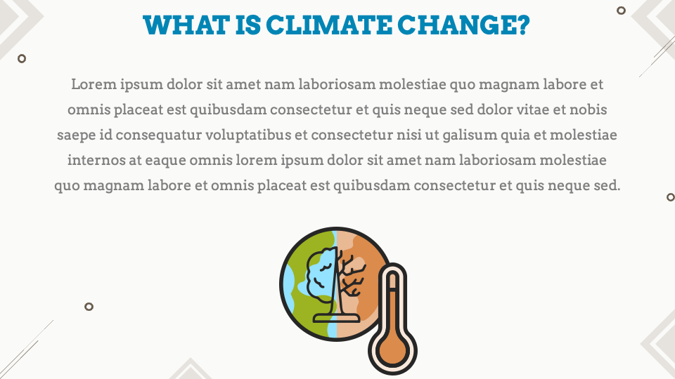 Free Climate Change Presentation Theme for Google Slides and PowerPoint