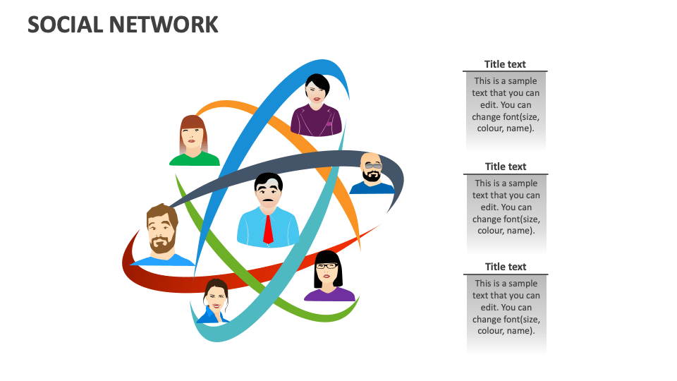 Social Network Template for PowerPoint and Google Slides - PPT Slides