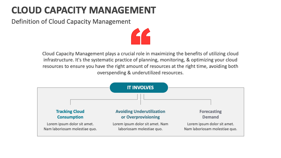 Cloud Capacity Management Template for Google Slides and PowerPoint ...