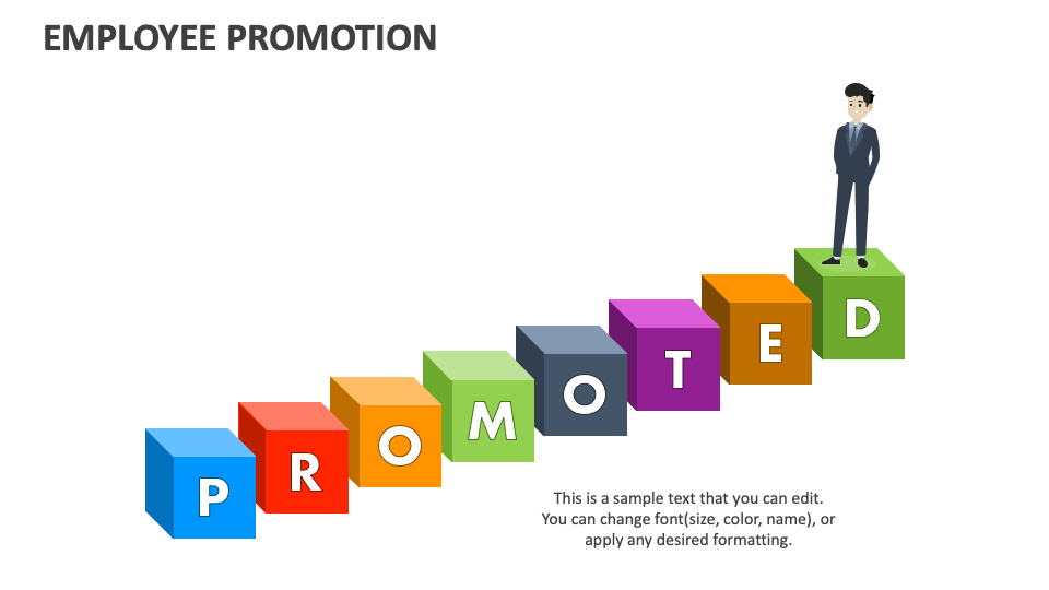 Employee Promotion PowerPoint and Google Slides Template - PPT Slides