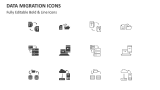 Data Migration Icons for Google Slides and PowerPoint