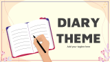 Free Diary Presentation Theme for Google Slides and PowerPoint