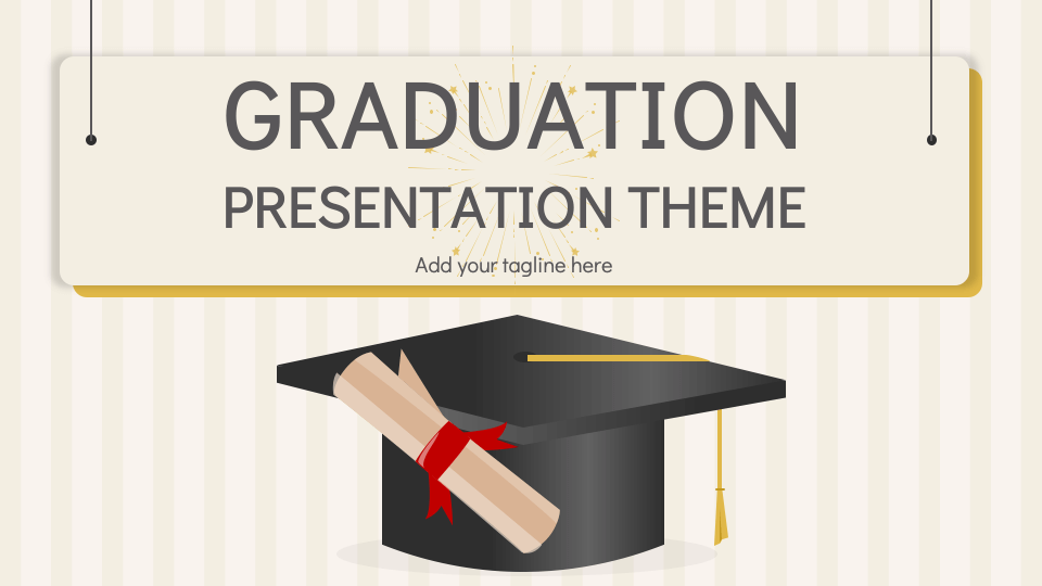 Free Graduation Presentation Theme for Google Slides and PowerPoint
