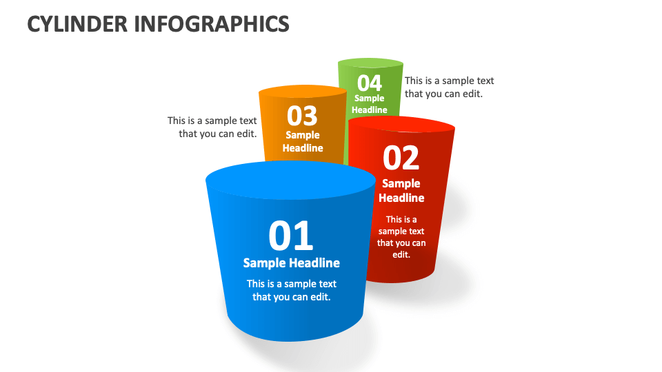 Cylinder Infographics PowerPoint and Google Slides Template - PPT Slides