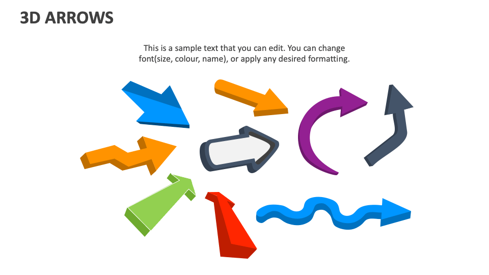 3D Arrows Template for PowerPoint and Google Slides - PPT Slides