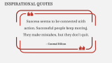 Inspirational Quotes Template for PowerPoint and Google Slides - PPT Slides