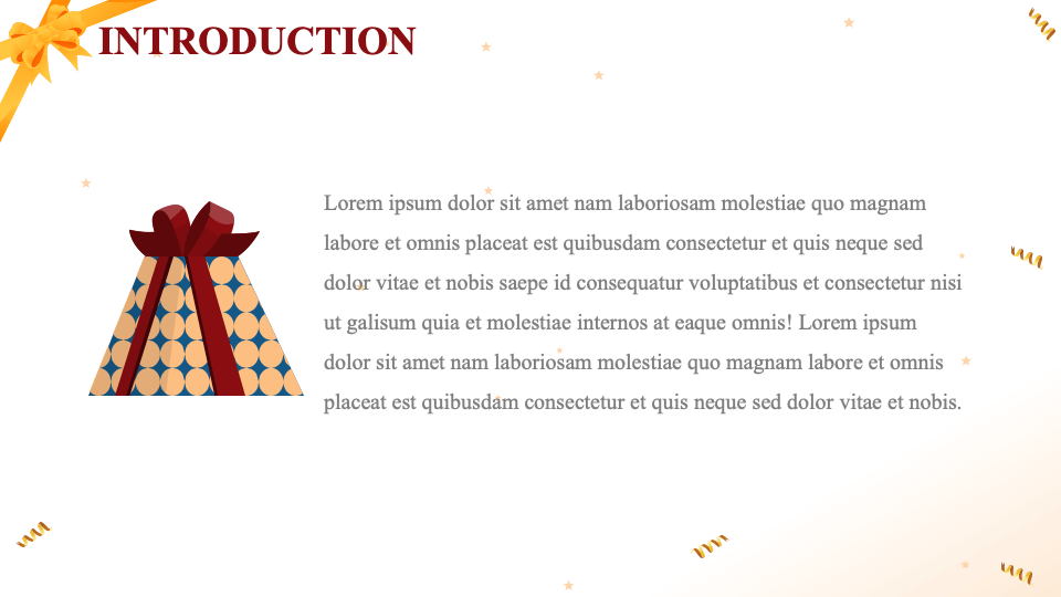 Free Gift Shop Presentation Theme for Google Slides and PowerPoint