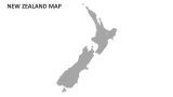 New Zealand Map for Google Slides and PowerPoint - PPT Slides