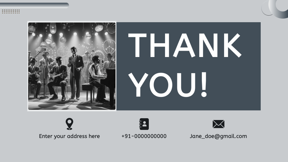 Free Singer Portfolio Presentation Template for Google Slides and ...