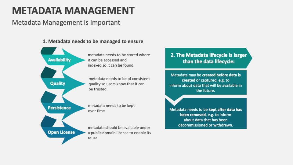 Metadata Management Template for PowerPoint and Google Slides - PPT Slides