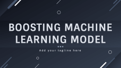 Boosting Machine Learning Model Template for Google Slides and PowerPoint - PPT Slides