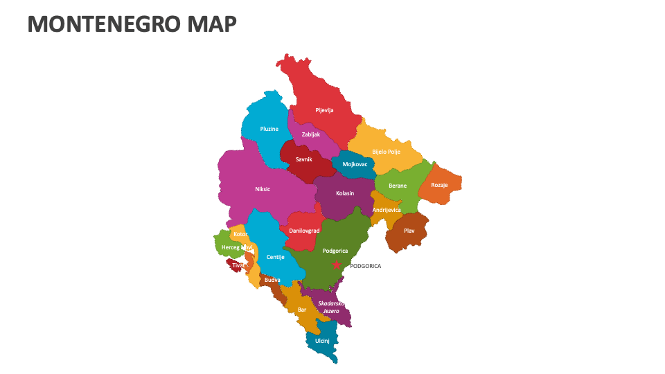 Bulgaria Postcode Map 2digits Powerpoint Slides