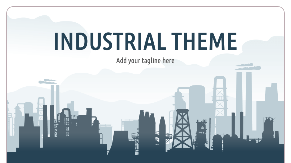 Industrial Presentation Theme for PowerPoint and Google Slides - PPT Slides