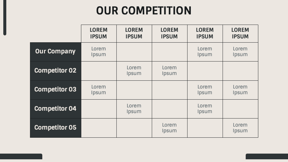 Simple Pitch Deck Template for Google Slides and PowerPoint
