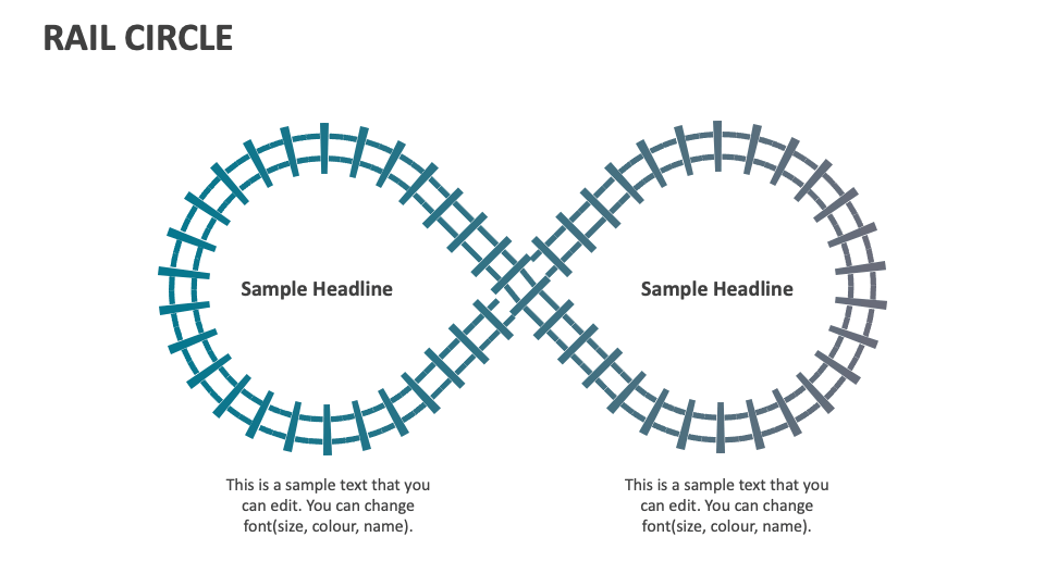 Rail Circle PowerPoint and Google Slides Template - PPT Slides