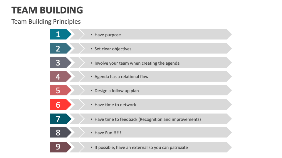 Team Building Template for PowerPoint and Google Slides - PPT Slides