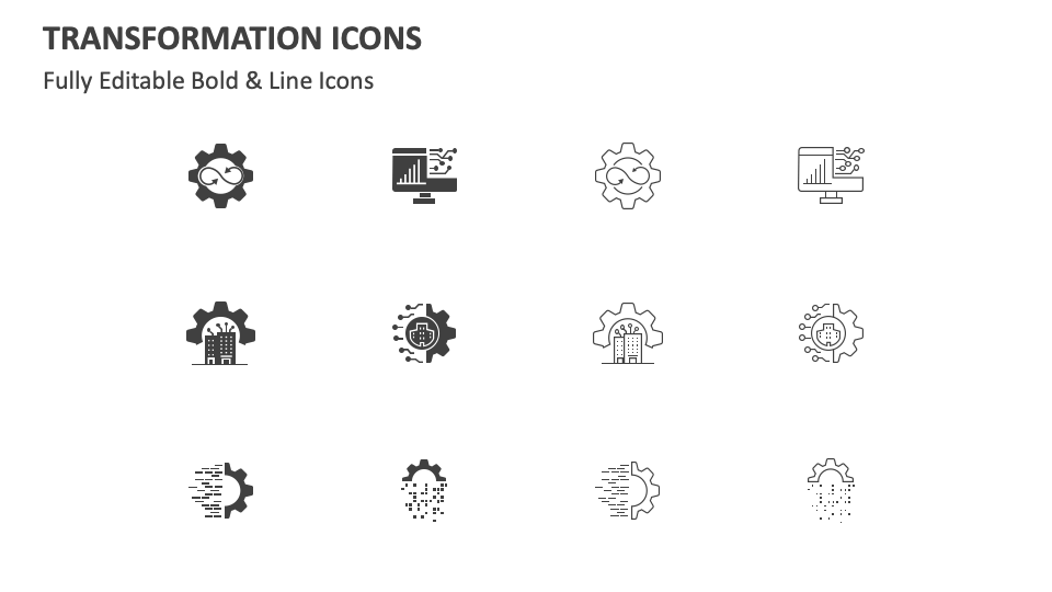 Transformation Icons for Google Slides and PowerPoint