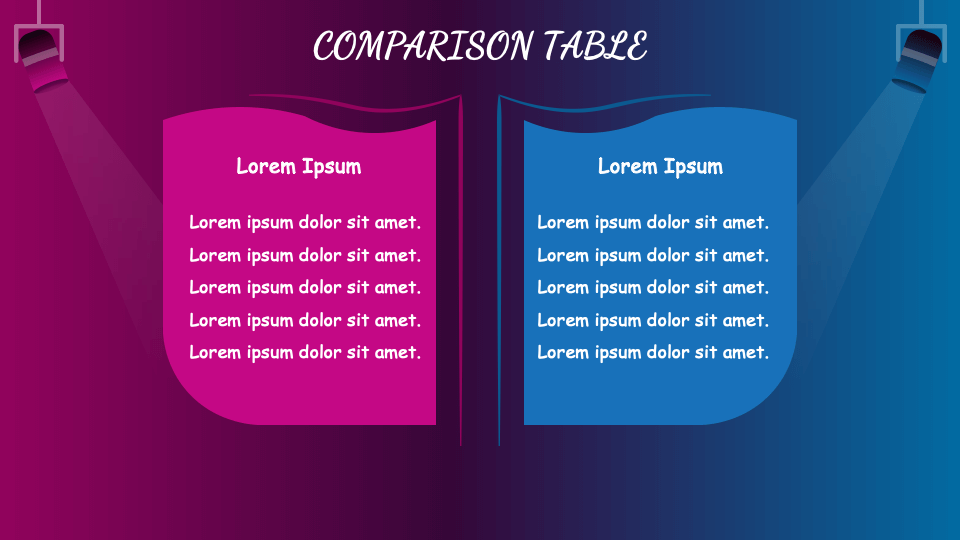 Night Club Presentation Theme for PowerPoint and Google Slides - PPT Slides