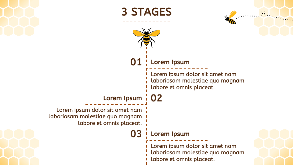 Free Bee Presentation Theme for Google Slides and PowerPoint