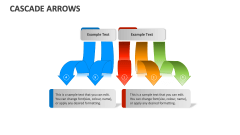 Cascade Arrows for PowerPoint and Google Slides - PPT Slides