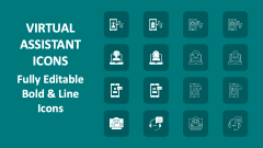 Virtual Assistant Icons for Google Slides and PowerPoint