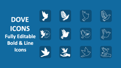 Dove Icons for PowerPoint and Google Slides - PPT Slides