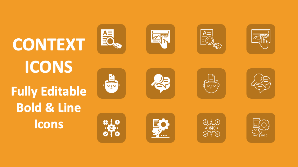 Context Icons for Google Slides and PowerPoint