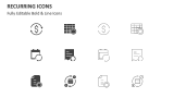 Recurring Icons for Google Slides and PowerPoint