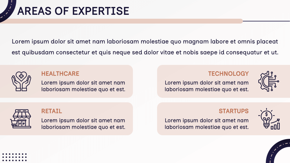 Business Consultant Profile Template for Google Slides and PowerPoint ...