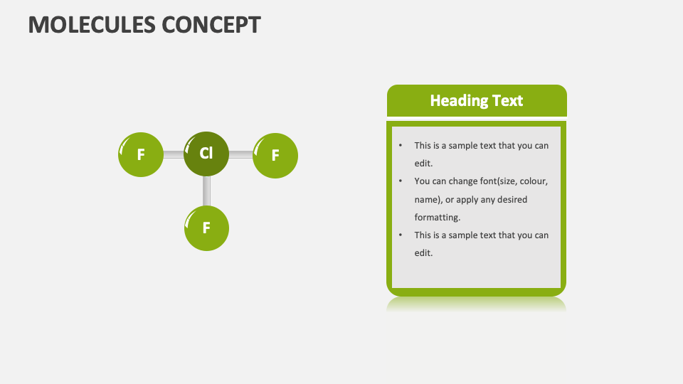 Molecules Concept Template for PowerPoint and Google Slides - PPT Slides