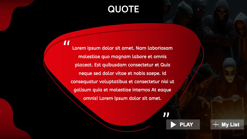 Free Netflix Presentation Theme for Google Slides and PowerPoint