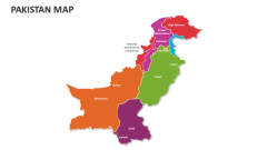 Pakistan Map for Google Slides and PowerPoint - PPT Slides