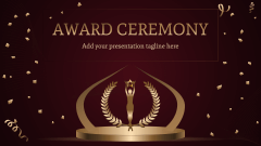 Free Award Ceremony Presentation Theme for Google Slides and PowerPoint