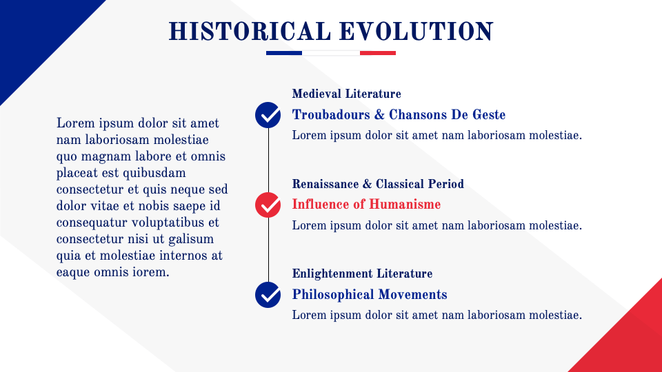 Free French Literature Presentation Theme Template for Google Slides ...