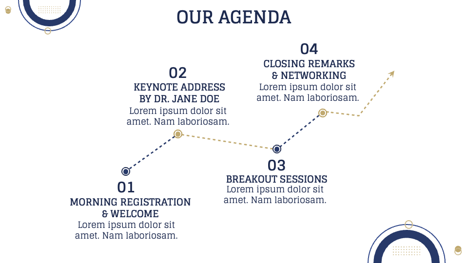 Free Conference Presentation Theme for Google Slides and PowerPoint