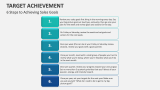 Target Achievement Template for PowerPoint and Google Slides - PPT Slides