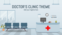 Free Doctor's Clinic Theme for PowerPoint and Google Slides - PPT Slides
