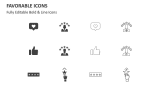Favorable Icons for Google Slides and PowerPoint