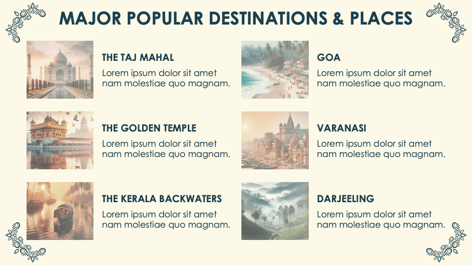 Free Incredible India Presentation Template for Google Slides and ...