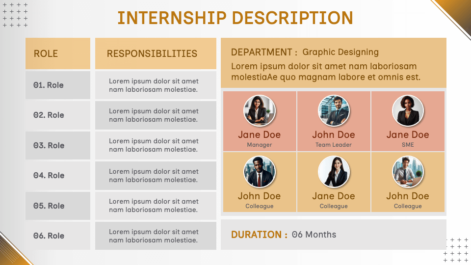Free - Summer Internship Report Presentation Template for Google Slides ...