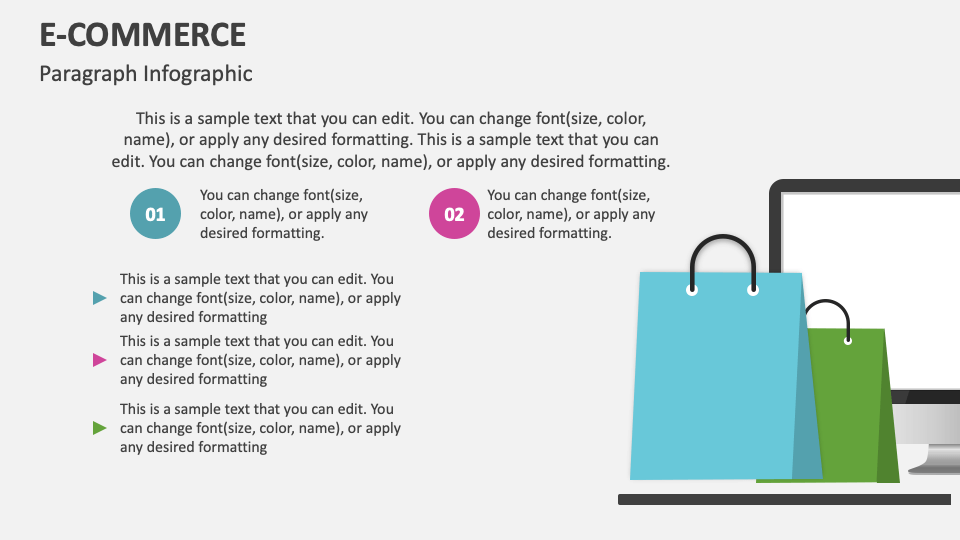 E-Commerce Theme PowerPoint and Google Slides Template - PPT Slides