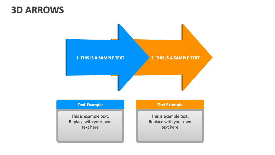 3D Arrows Template for PowerPoint and Google Slides - PPT Slides