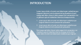 Free Mountain Presentation Theme for Google Slides and PowerPoint